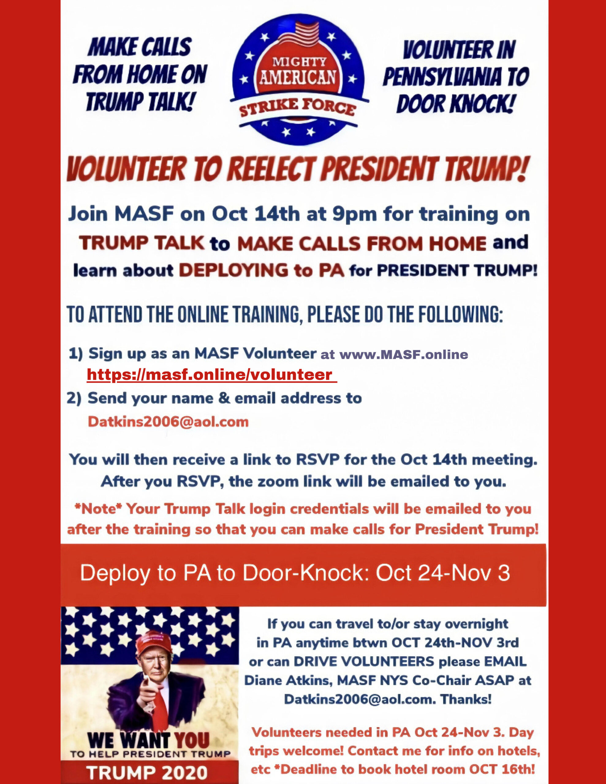 Volunteer to Reelect President Trump Zoom Training - The Queens Village ...