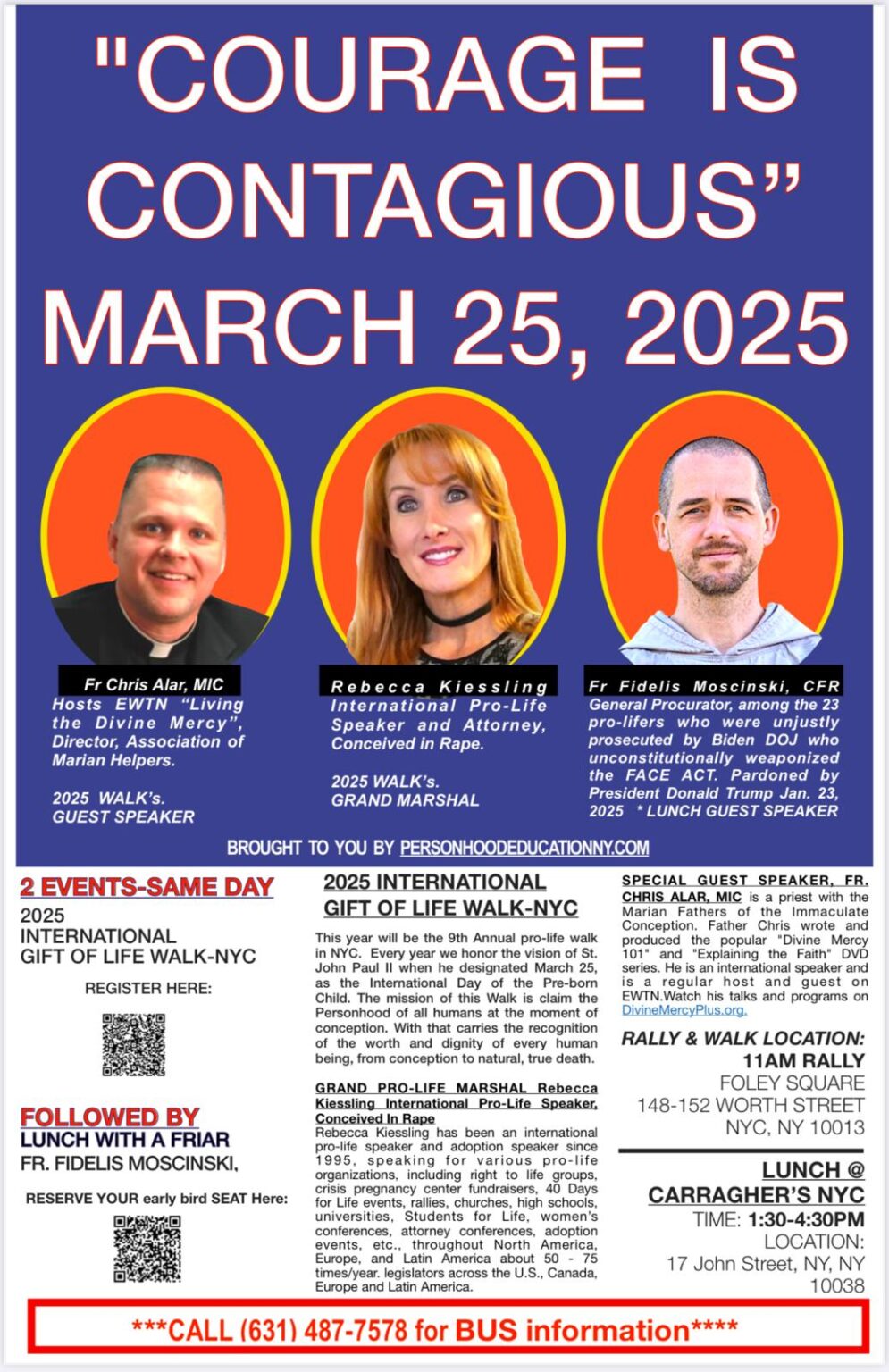 2025 Gift of Life Walk - NYC - The Queens Village Republican Club ...